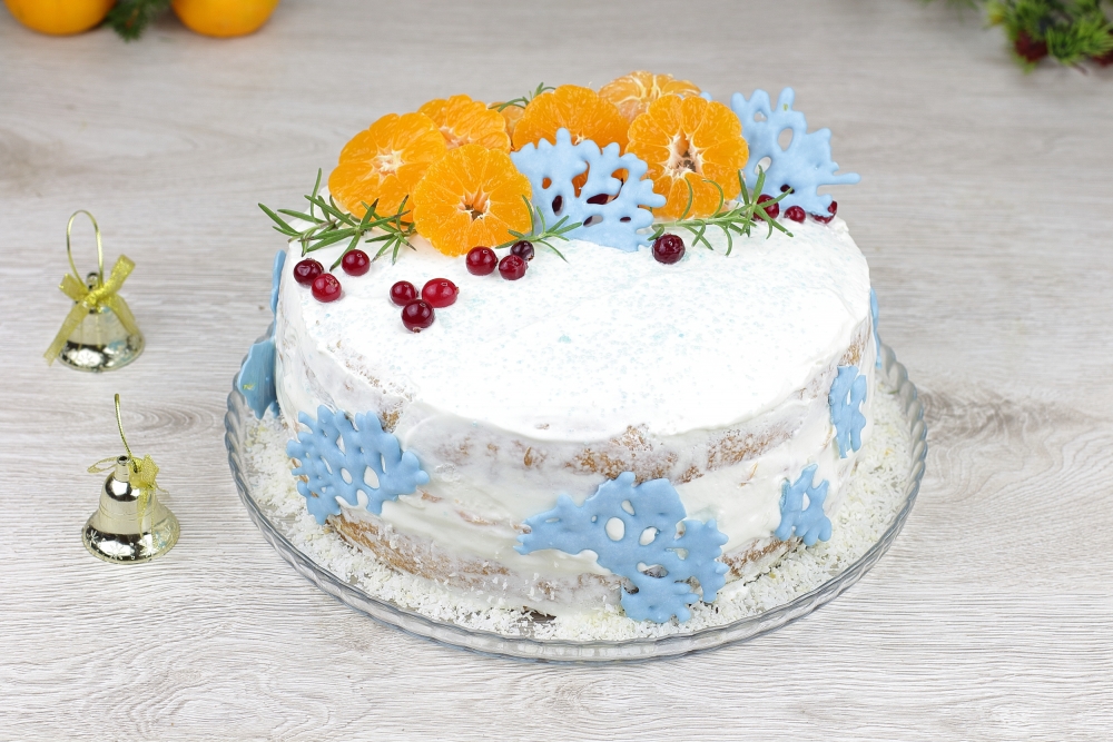 Мандариновый торт: рецепт с фото на Рождество и Новый год | Меню недели