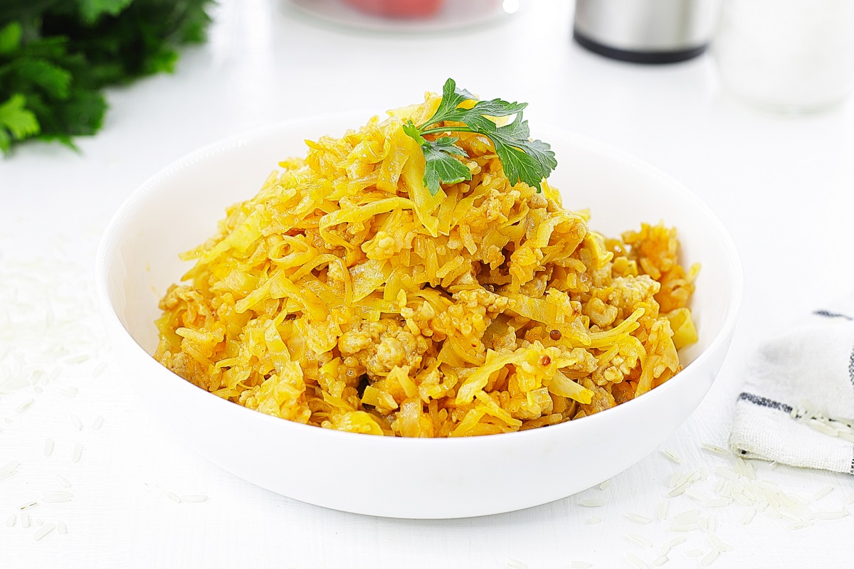 Быстрые ленивые голубцы - рецепт русской кухни, 121 ккал на 100 г ...